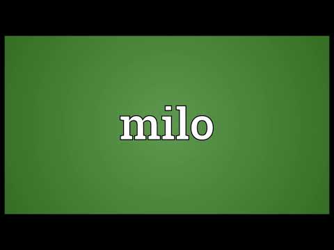 Milo Meaning