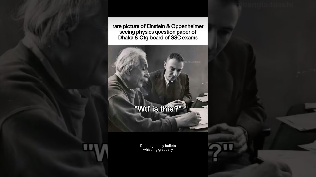 Even Einstein got shocked 