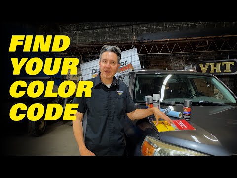 How to Find Your Color Code on Your Vehicle