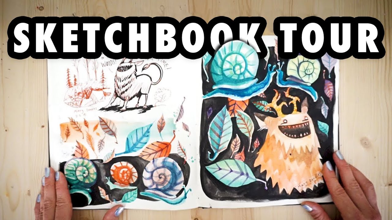 Character Concepts - SKETCHBOOK TOUR!