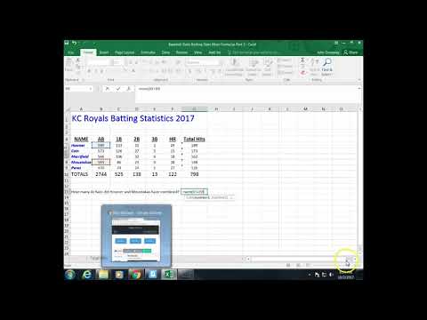 Baseball Stats More Formulas Part 3