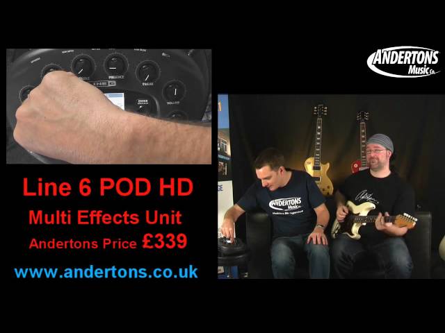 LINE 6 POD HD Bean Gitarový multiefekt | Kytary.sk