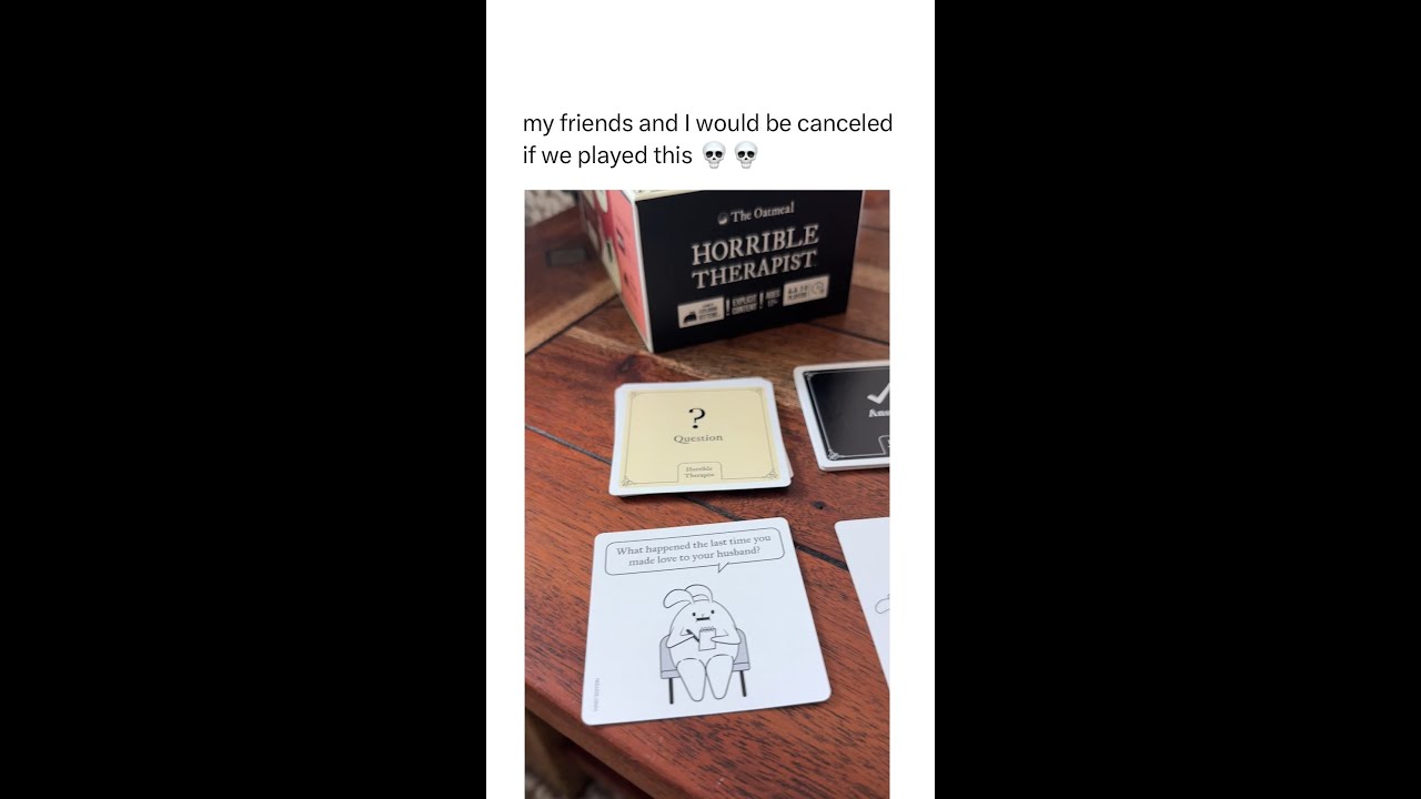 Horrible Therapist - Party Game