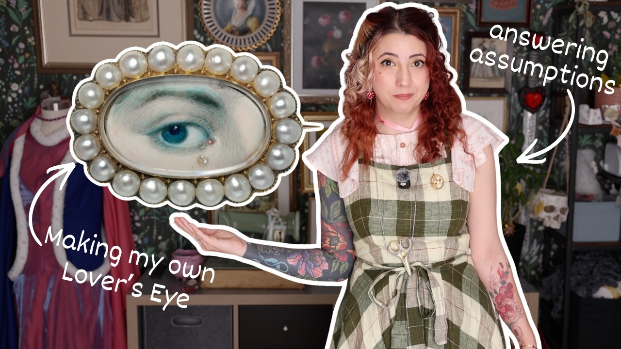 Painting a Lover's Eye and Answering Your Assumptions About Me