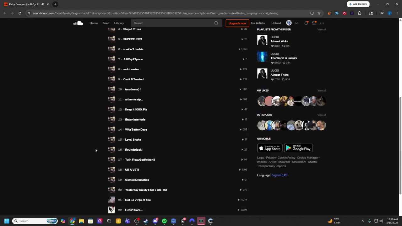 Full ecurb stream - 05/15/2026