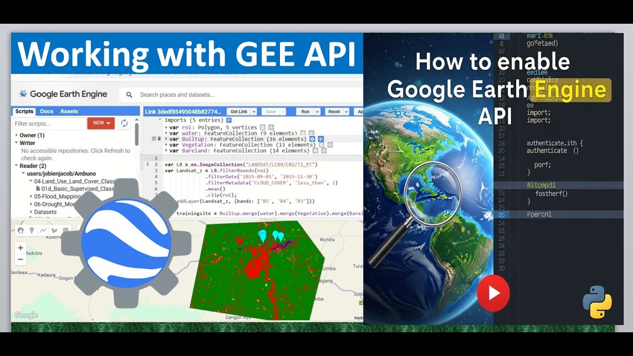 GEE for Beginners: How to Enable Google Earth Engine API