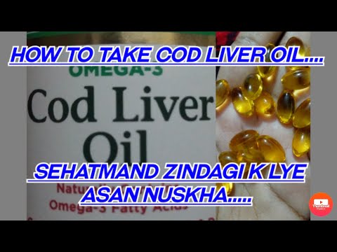 COD liver oil.... A single capsule for all. Full detailed video in Urdu/Hindi