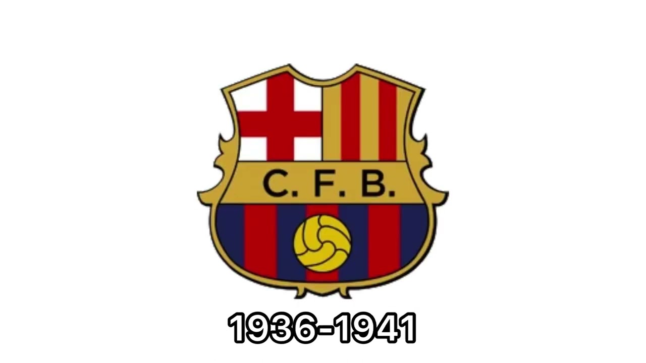 Barcelona Fc historical logos