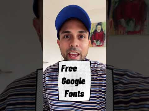 Best Free Fonts for Designers (2020) from Google Fonts #shorts