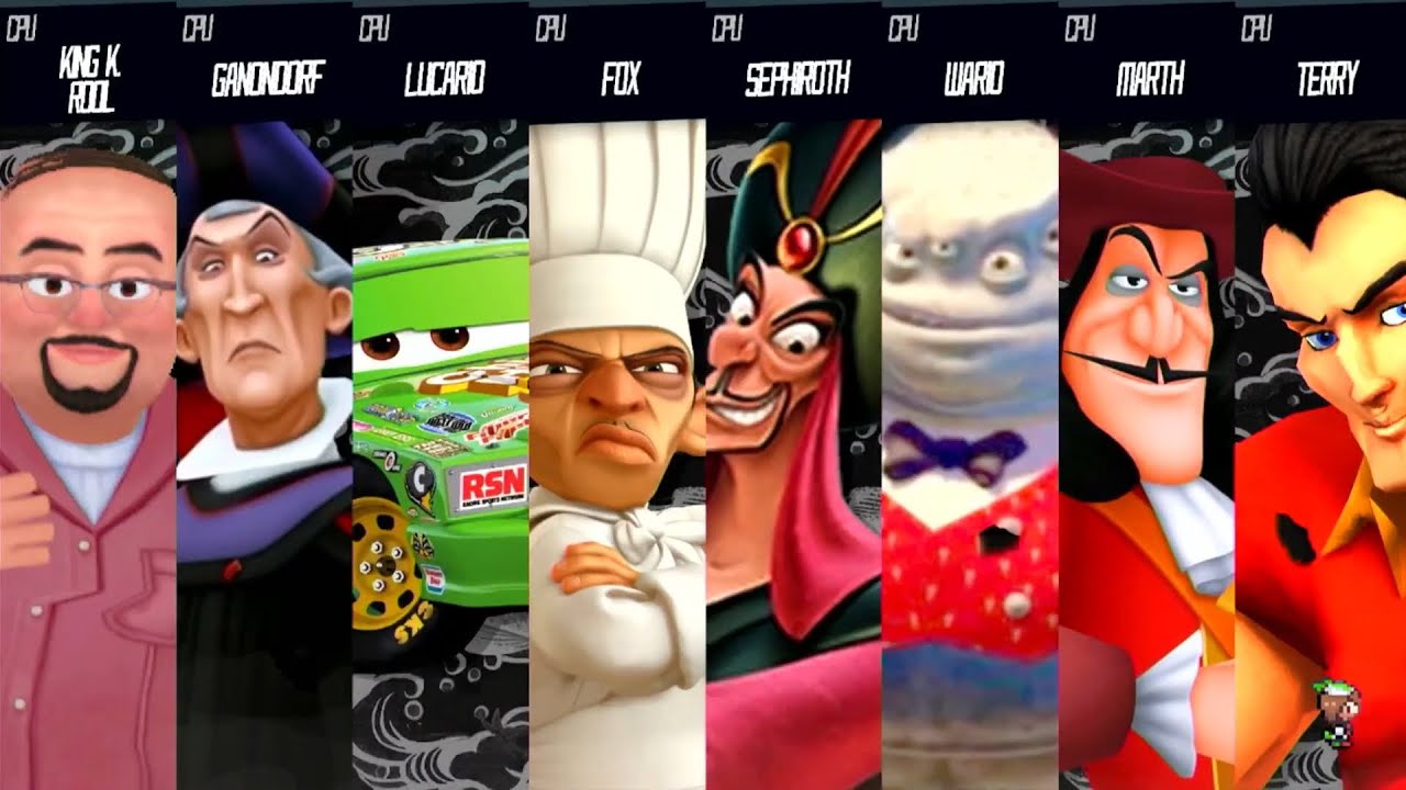 Disney & Pixar Villains 2 - Requested Smash Bros Battle