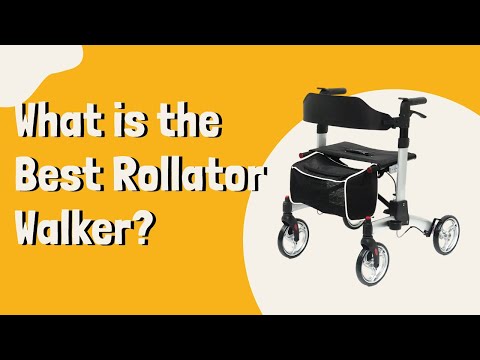 What is the Best Rollator Walker? Lightweight | Durable | Safe | Easy to Operate | 6921 Model