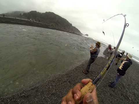 Klamath River Salmon Fishing at the Spit
