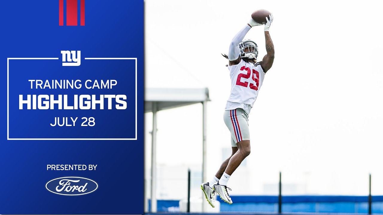 Training Camp Day 2: TOP Practice Highlights! | New York Giants