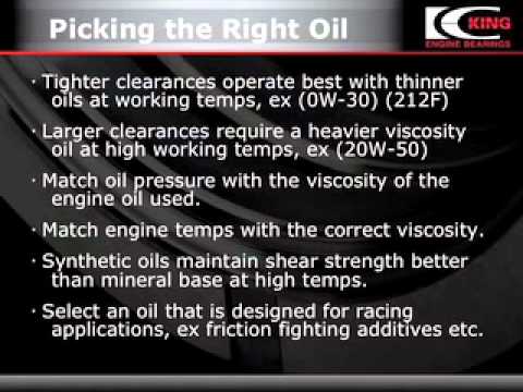 King Engine Bearings Tech Seminar at IMIS 2011 Part 1