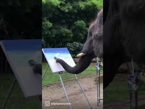 Elephant Painting | Suda | Buy Your Painting Today (link in the description)