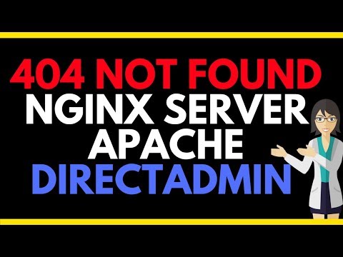 404 not found nginx server Apache Directadmin