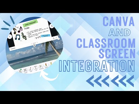Canva and Classroom Screen Integration