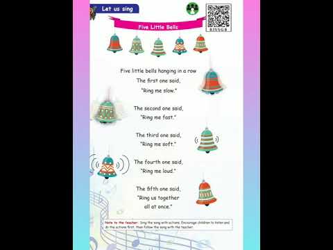 Standard II #Five Little Bells# Term II English