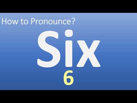 How to Pronounce Six? | Pronunciation in English