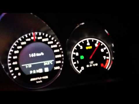 Mercedes Benz C63 200 km/h