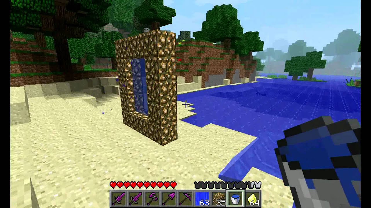 Minecraft How to Make An Aether Portal