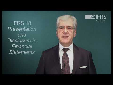IASB Chair Andreas Barckow introduces IFRS 18