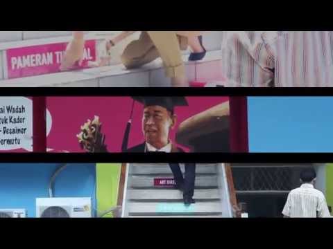 Ambient Ads "42 Tahun Institut Kesenian Jakarta"