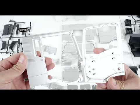 CNC Metal 1/14 MAN TGS Cab (Door Can Open)