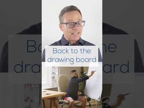 Business English idiom: Back to the drawing board