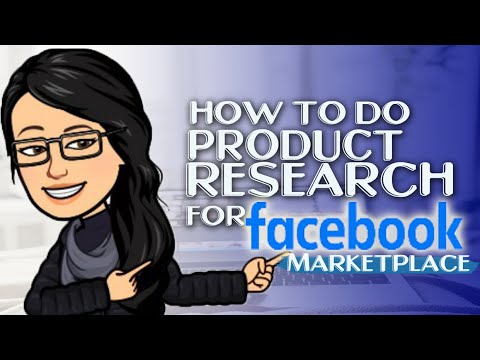How to do Product Research for Facebook Marketplace