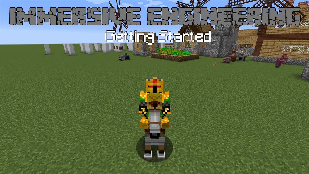 Getting Started in Immersive Engineering [Minecraft 1.12.2 Mod Guide]