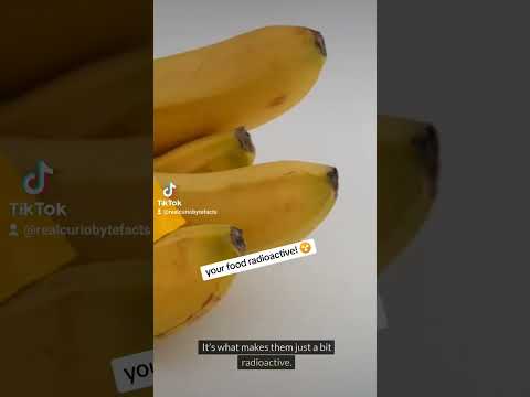 Did You Know... Your Banana Could Set a Geiger Counter? πβ’ #facts #mindblown #didyouknow #science