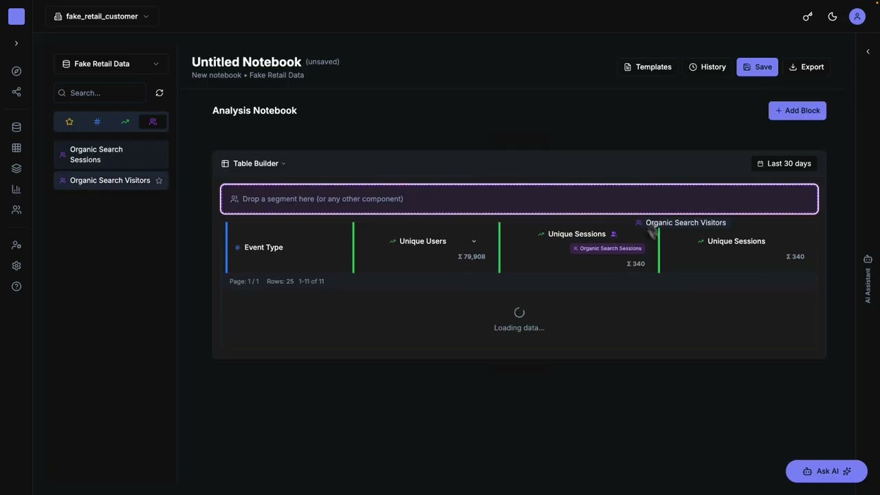 Trevorwithdata: A Homegrown Journey Analytics POC