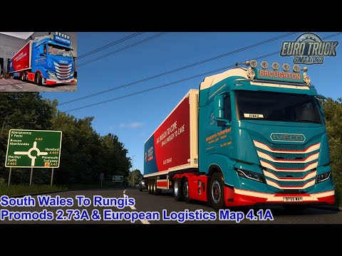 Steam Community :: Video :: Euro Truck Simulator 2 South Wales To Rungis Promods 2.73A and ...