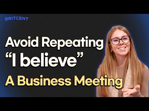 10 Ways To Confidently Give Opinions | Business English