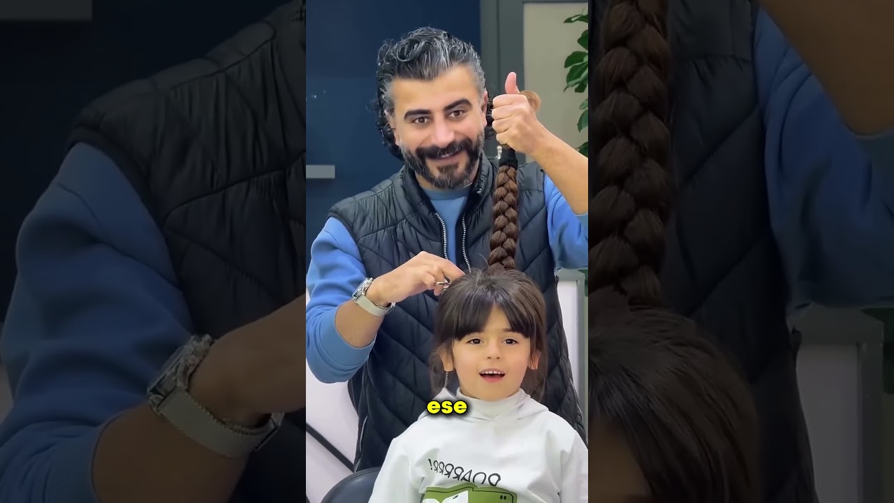 The Barber Secretly Cut All Her Hair 😲