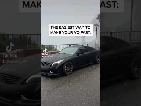 How to make your VQ fast! G37/370z!