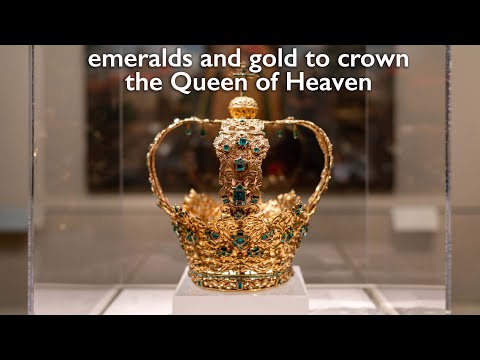 Crown of the Virgin of the Immaculate Conception, known also as the ...