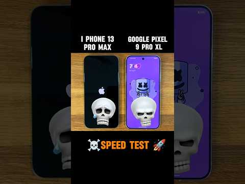 ⚡BOOT TEST BATTLE I PHONE 13 PRO MAX VS GOGLE PIXEL 9 PRO XL! WHO'S STARTED FASTER NI 2025!