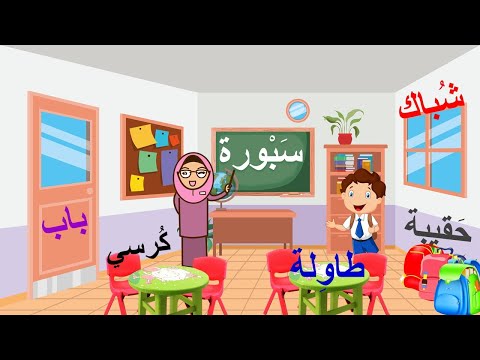 Arabic Vocabulary:In The Classroomفي الفصل