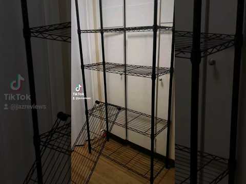 Amazon Basicis 5-shelf Heavy Duty Shelves.This shelving unit is amazing. https://amzn.to/3ZzUiXi