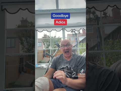 Learn Spanish - #shorts - GOODBYE in Spanish - #Youtubeshorts - Spanish Lessons