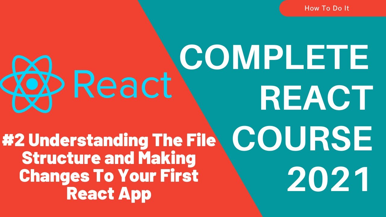 Understanding React File Structure| Make Your First Changes in React | #2 React Tutorial