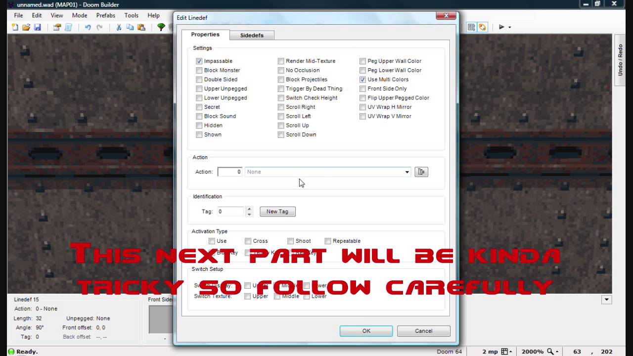 Doom Builder 64 Tutorial - Switches
