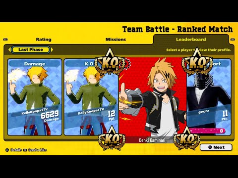 Strike denki THE MOST OP STRIKE CHARACTER *RANKED 12KOs 6k DMG in my hero ultra rumble