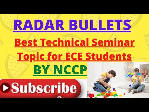 Radar Bullets|| Best& Latest Technical Seminar Topic for ECE 2021|| Radar System Working Principle||