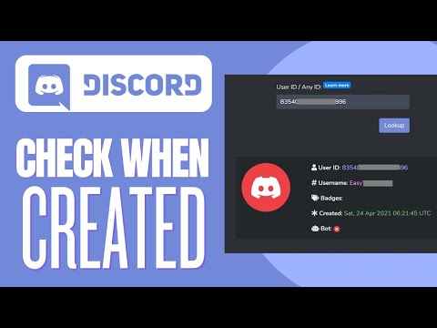 How To Check When A Discord Account Was Made