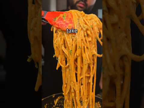 Thai Red Curry Pasta 😍🌶️ #Shorts
