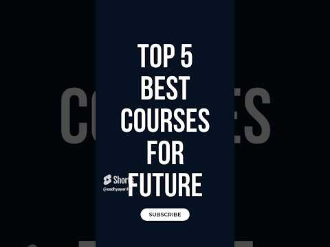 Top 5 Best Courses | Best Courses for Future #shorts #engineering #facts