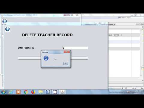 Learn JAVA Netbeans in Hindi 61 | School Management System Part 21 ...